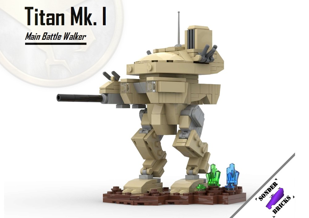 LEGO MOC GDI Titan Mk. I by SonderBricks | Rebrickable - Build with LEGO