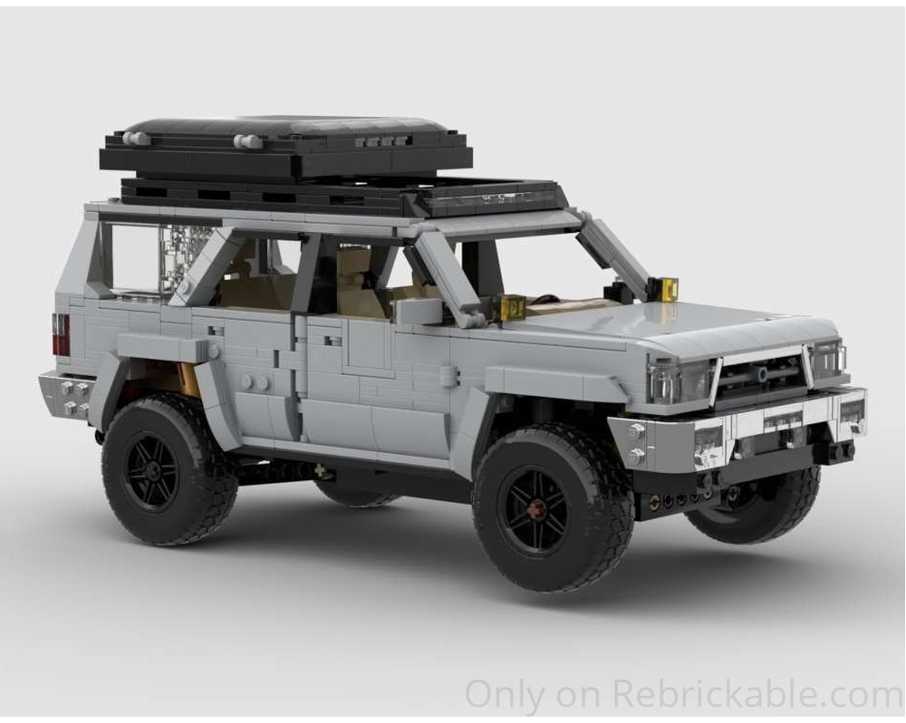 LEGO MOC-241248 3rd gen 4runner by Turbo8702 | Rebrickable - Build with ...