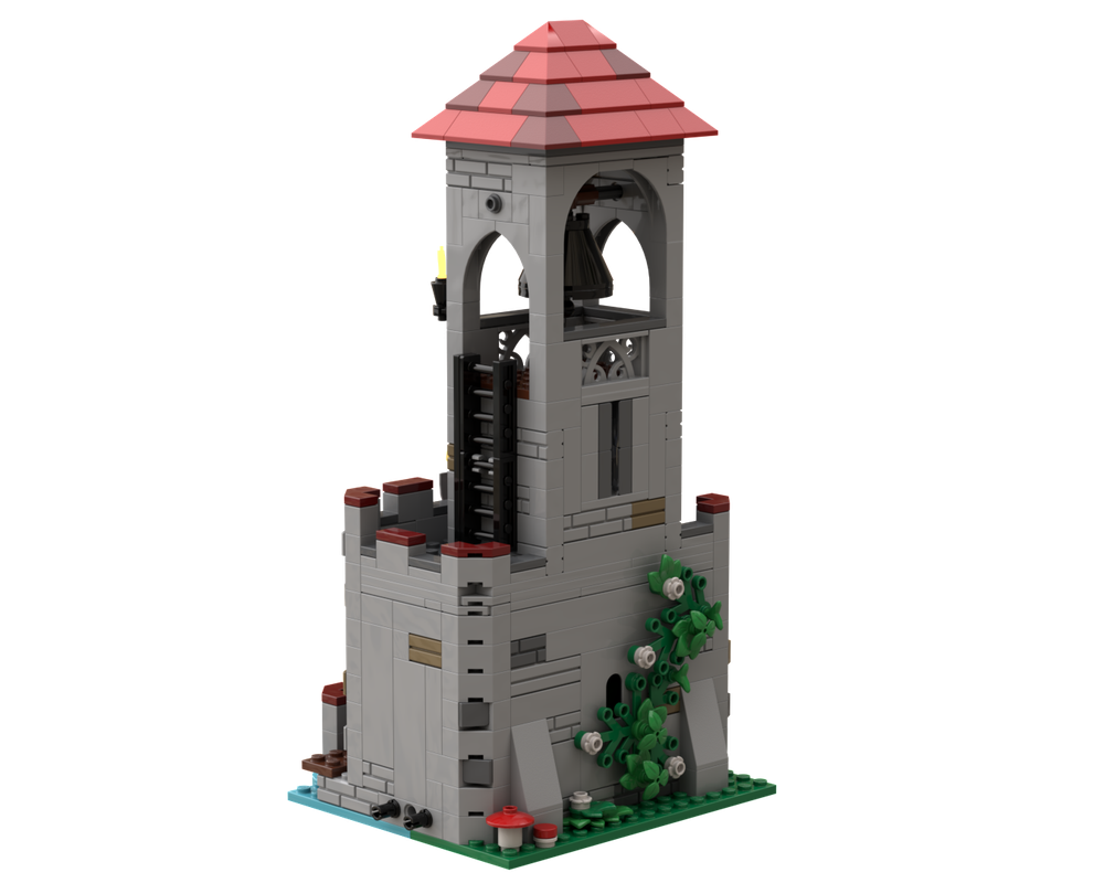 LEGO MOC-241271 Bell Tower - Medieval Seaside Market Extension by ...
