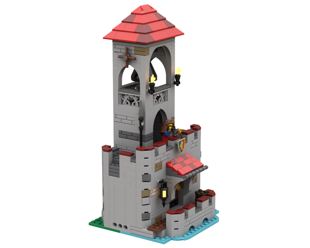 LEGO MOC-241271 Bell Tower - Medieval Seaside Market Extension by ...