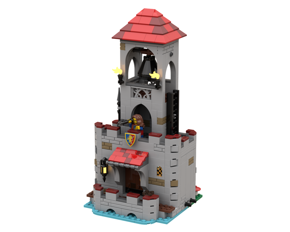 LEGO MOC-241271 Bell Tower - Medieval Seaside Market Extension by ...
