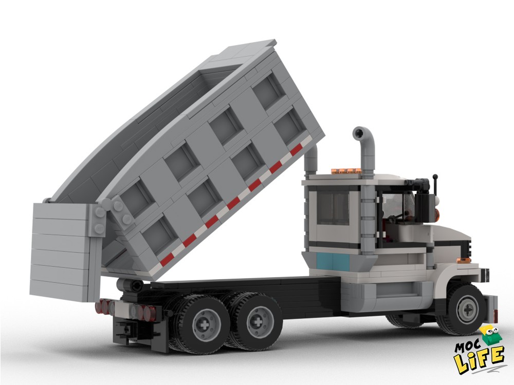 LEGO MOC Dump Truck by MocLife | Rebrickable - Build with LEGO
