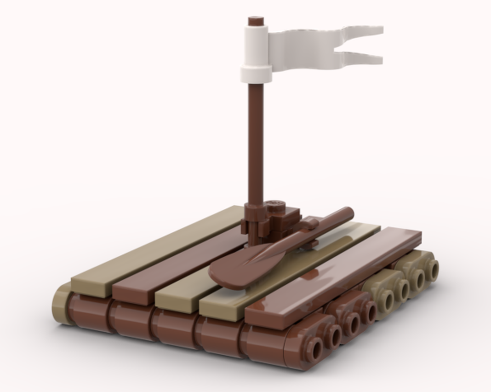 LEGO MOC Raft – CB002 by cfrBernard | Rebrickable - Build with LEGO