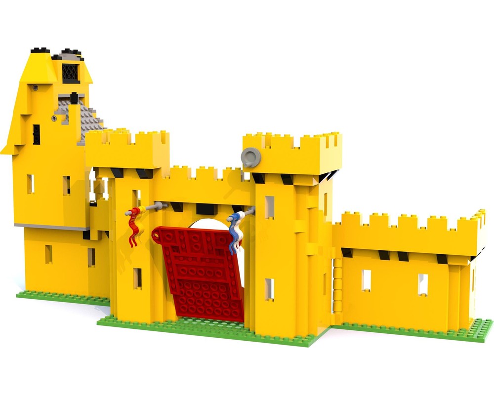 LEGO MOC 375-2 Classic Yellow Castle MOC #7 by spinox | Rebrickable ...