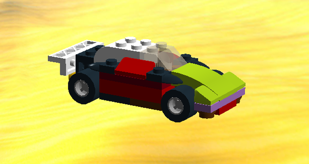 LEGO MOC Race Car by imugo | Rebrickable - Build with LEGO