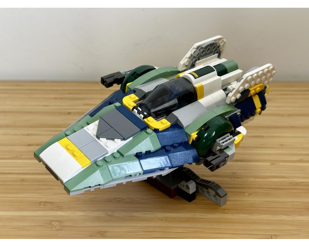 LEGO MOC-241314 A-Wing Prototype Starfighter – Alternate Build of 75433 ...