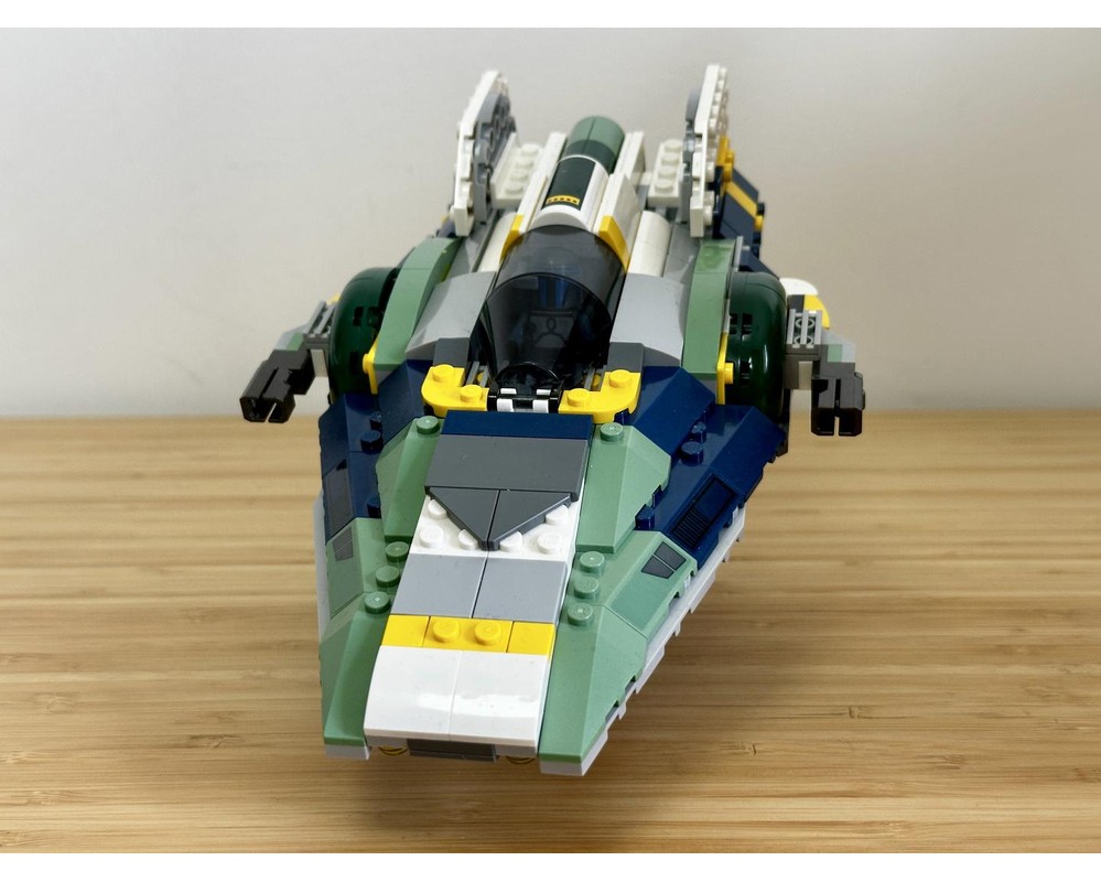 LEGO MOC A-Wing Prototype Starfighter – Alternate Build of 75433 Jango ...
