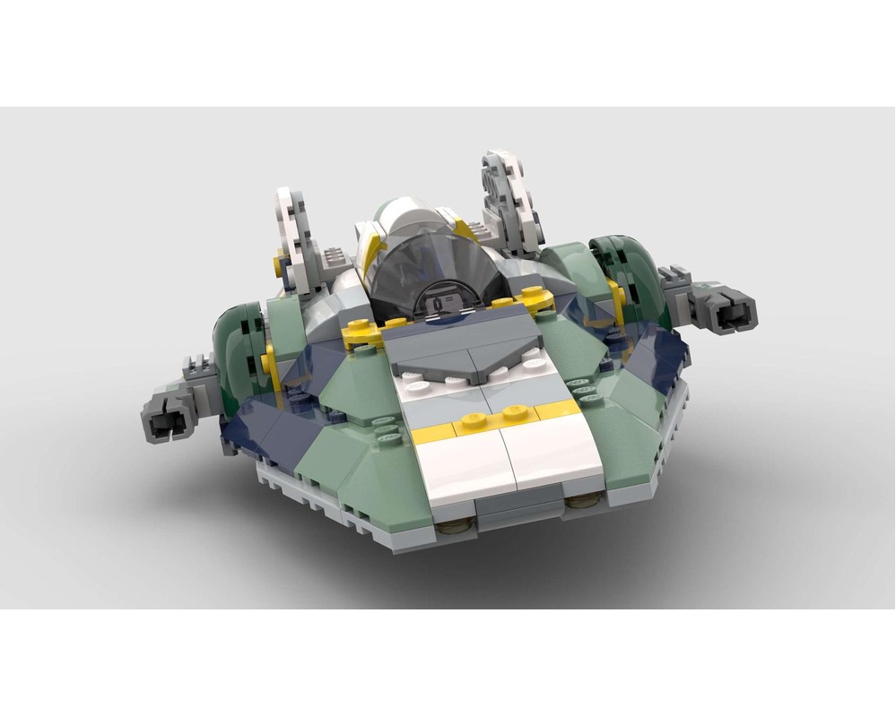 LEGO MOC-241314 A-Wing Prototype Starfighter – Alternate Build of 75433 ...