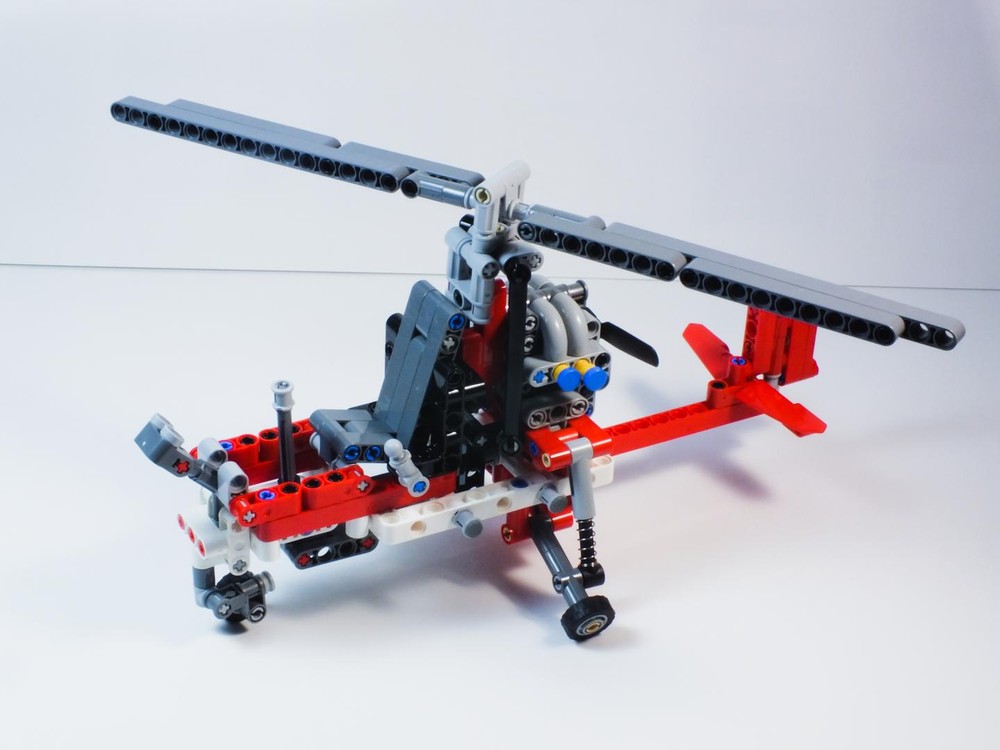 LEGO MOC-241316 Gyrocopter by Rorker | Rebrickable - Build with LEGO