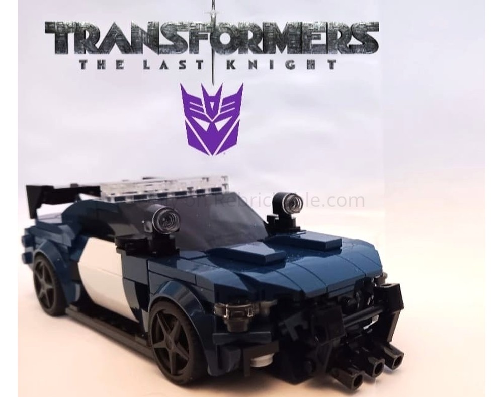 LEGO MOC Barricade: 2017 Ford Mustang GT (transformers: the last knight ...
