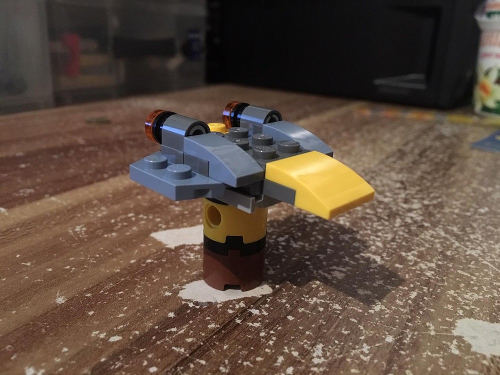 LEGO MOC Micro Jet by Gkschd | Rebrickable - Build with LEGO
