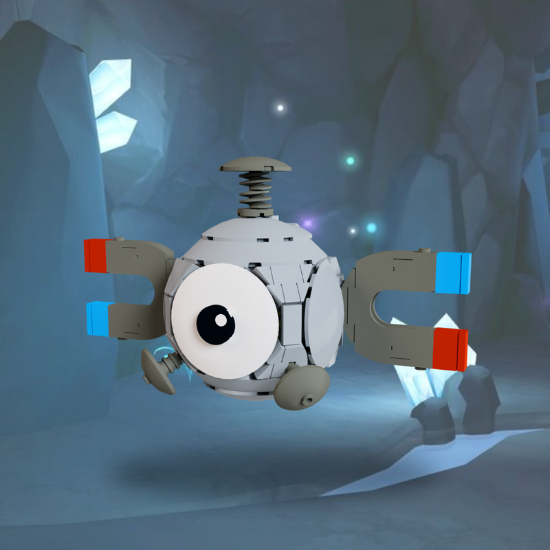 LEGO MOC Magnemite by KraftyKoopa | Rebrickable - Build with LEGO
