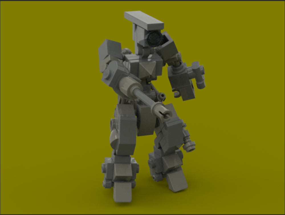 LEGO MOC Military mecha inspired by the Flakpanzer by Kytsu ...