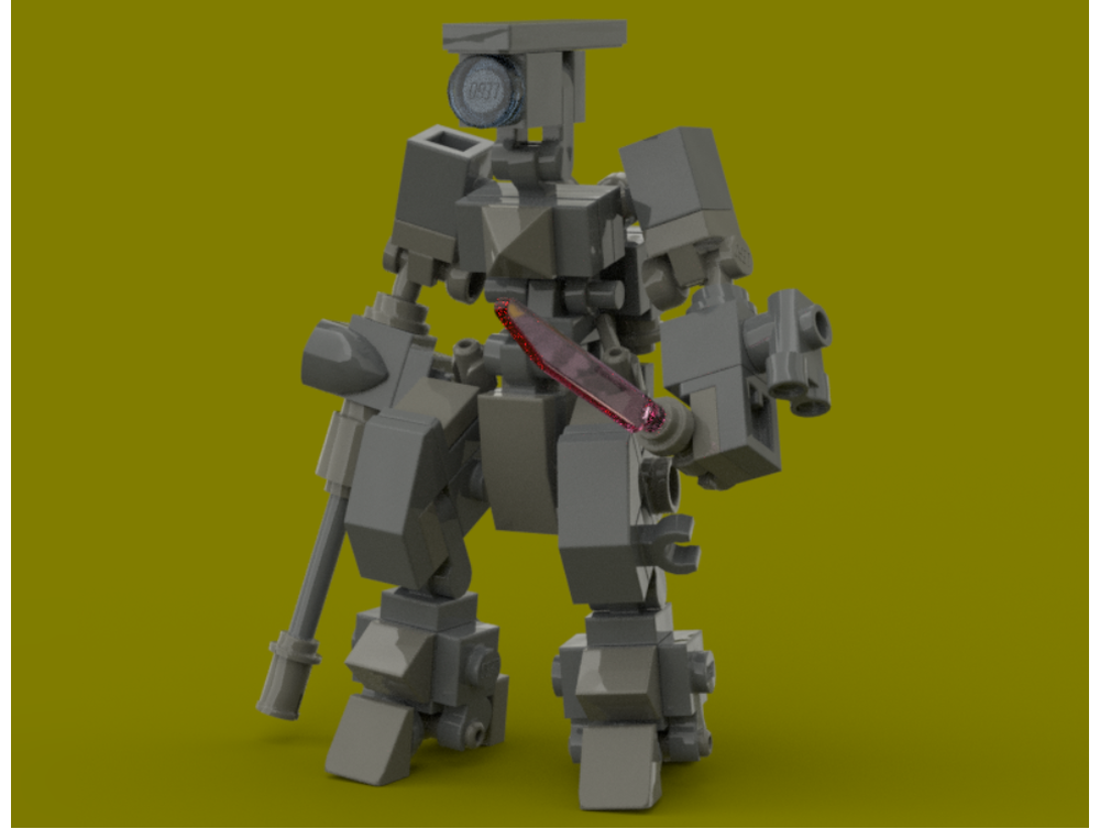 LEGO MOC Military mecha inspired by the Flakpanzer by Kytsu ...