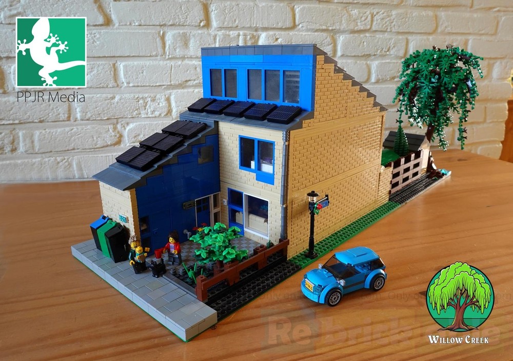 LEGO MOC-241343 The Willow Creek Family House by ppjrmedia ...