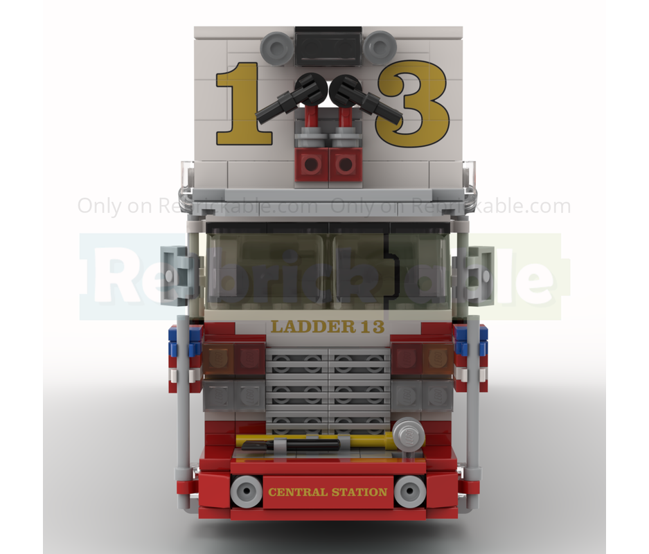 LEGO MOC 2021 Pierce Arrow XT Tower Ladder Fire Truck Indianapolis by ...