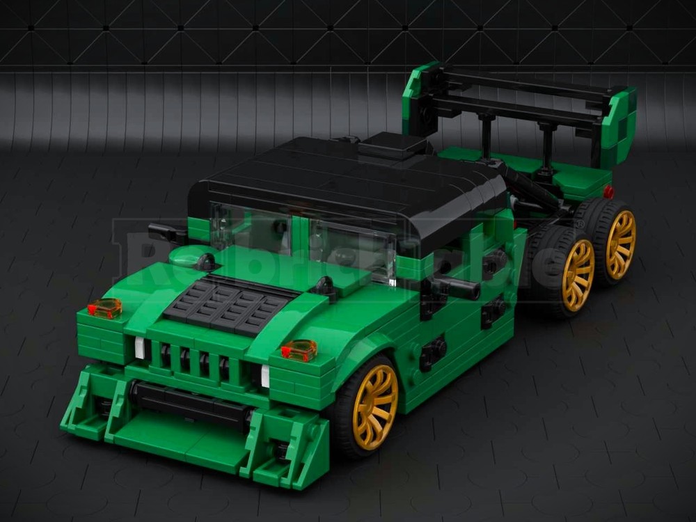 LEGO MOC-241354 6x6 Hellcat Humvee by Sweeng | Rebrickable - Build with ...