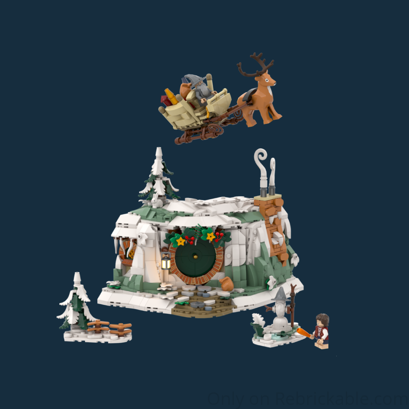LEGO MOC A Hobbiton Christmas - Advent Calendar by rebelnili ...