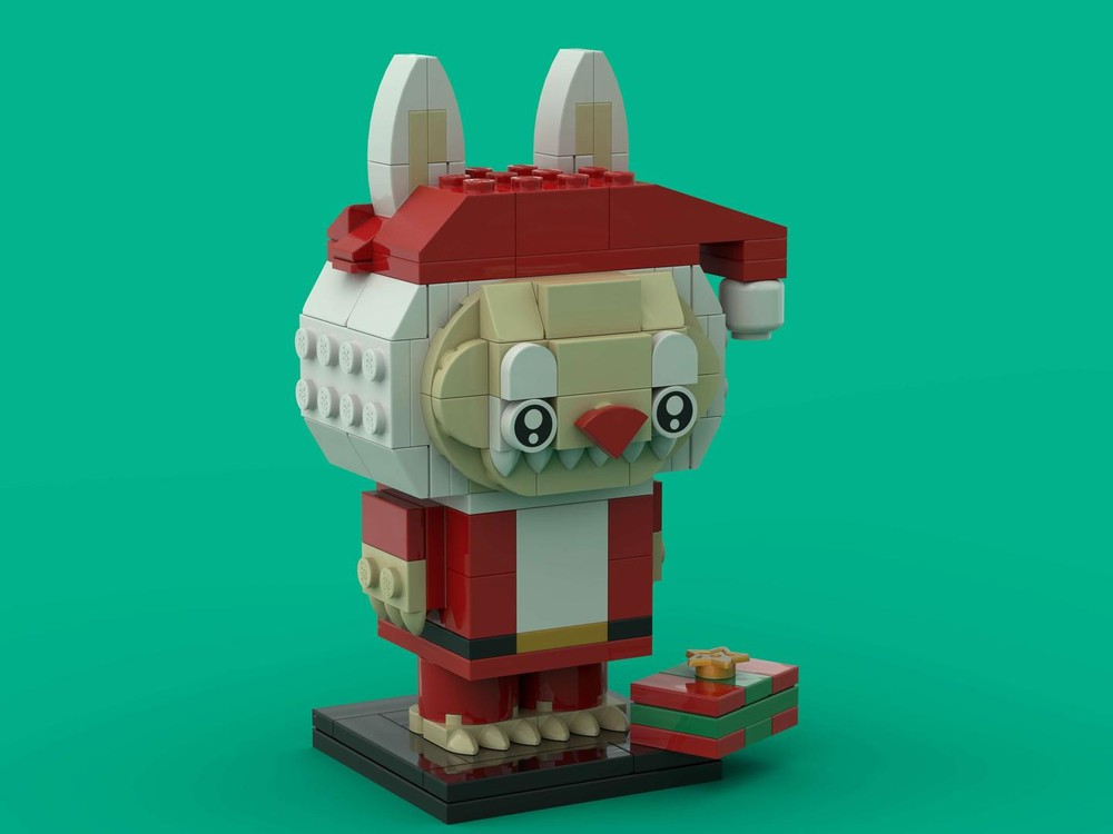 LEGO MOC Labubu (White Christmas Edition) by Puremadness | Rebrickable ...