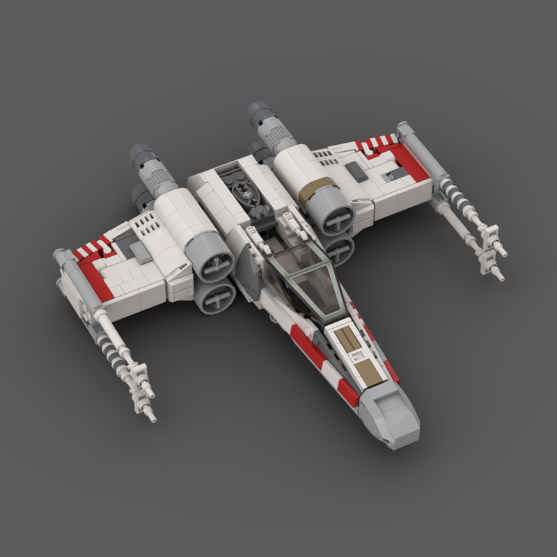 LEGO MOC X Wing Rebel Alliance Starfighter by Brick Horizon ...