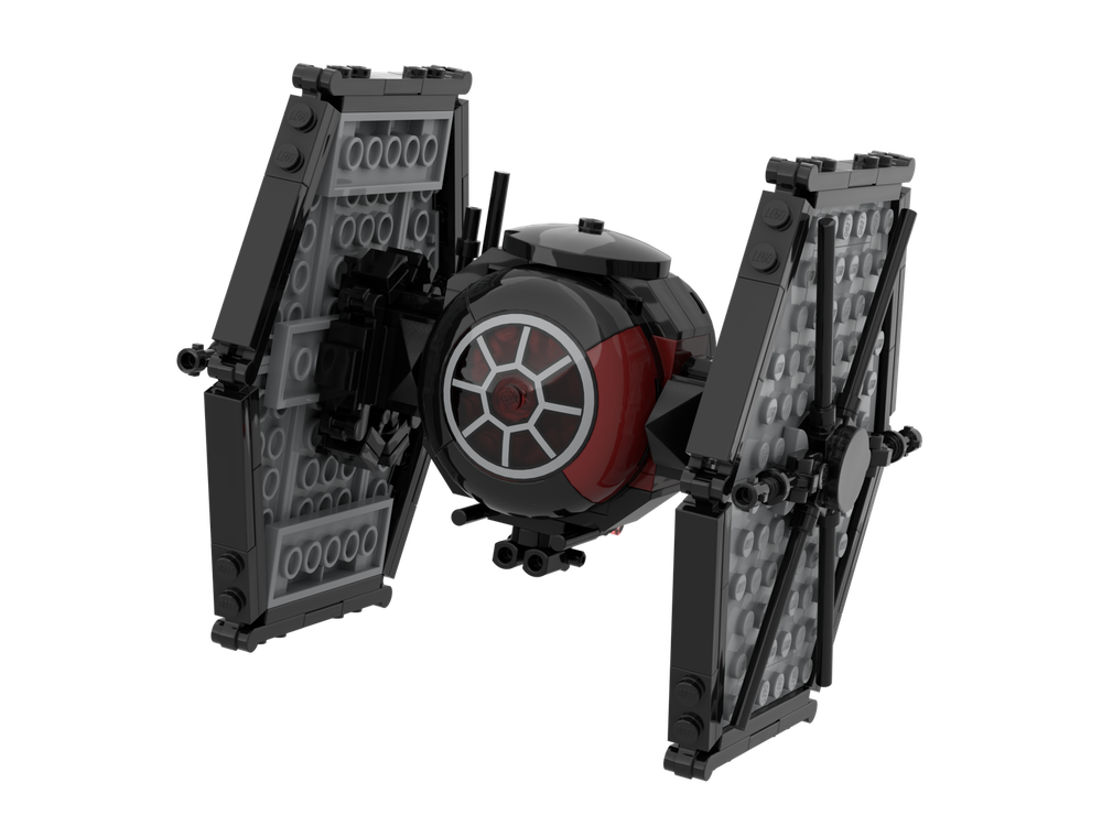 LEGO MOC Mini First Order Tie by Jannin Bricks | Rebrickable - Build ...