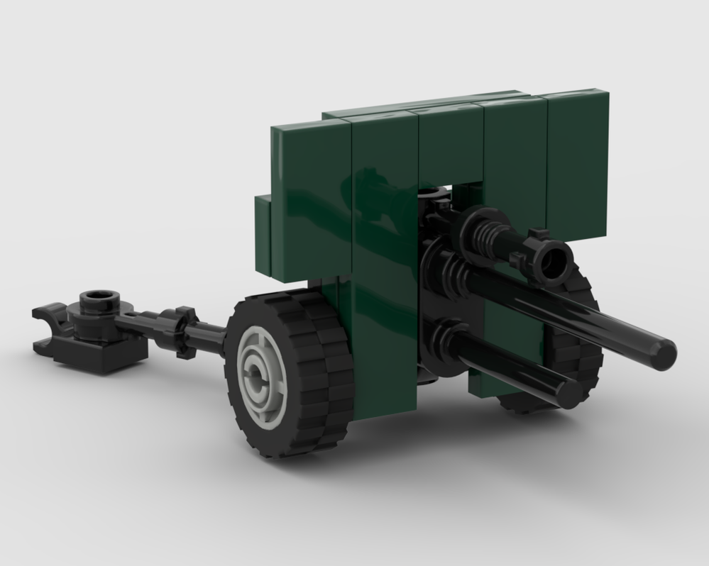 LEGO MOC ZiS-3 Soviet Anti-Tank Gun by BATTLEbrickSTUDIOS | Rebrickable ...