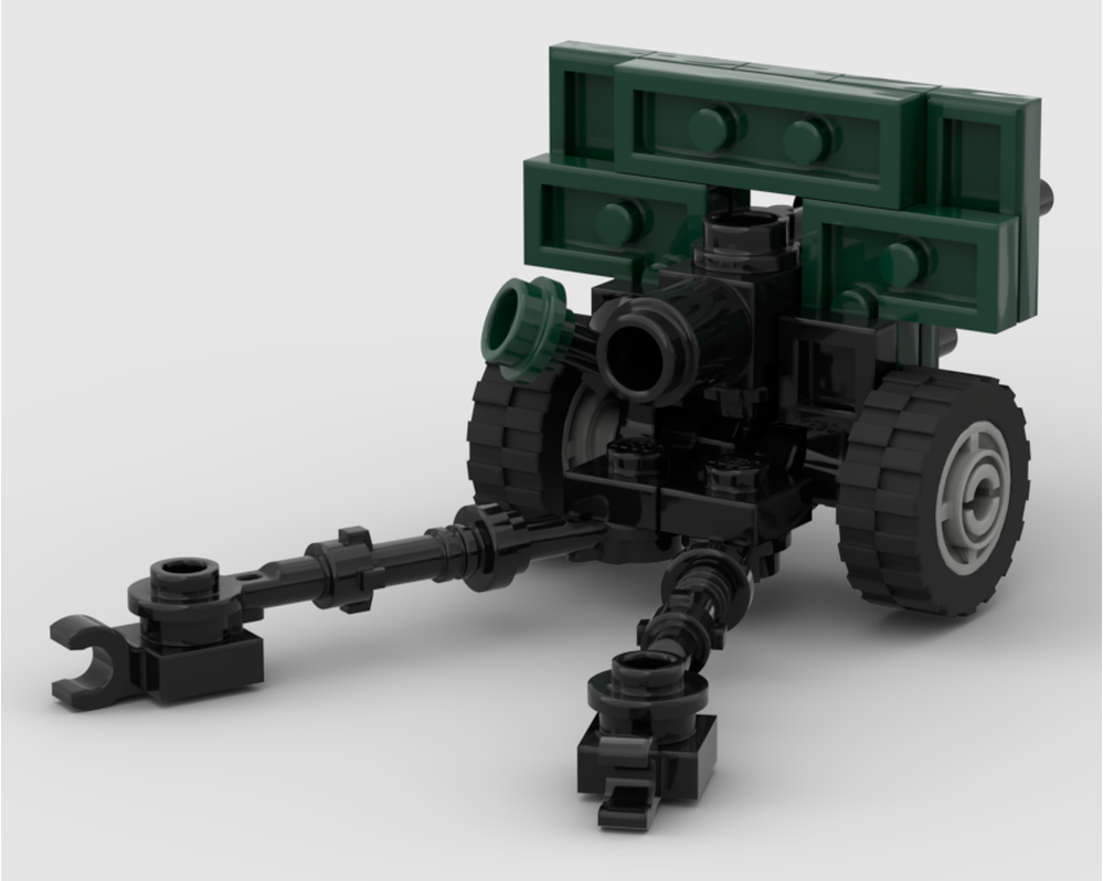 LEGO MOC ZiS-3 Soviet Anti-Tank Gun by Brickrtillery | Rebrickable ...