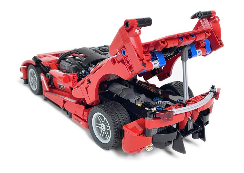 LEGO MOC 42212 페라리 FXX K RC MOD for Power Function Motors by otrans ...