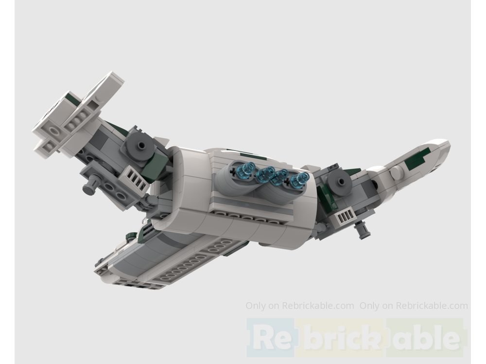 LEGO MOC-241406 Incom T-7 Avis high-altitude airspeeder. by ...