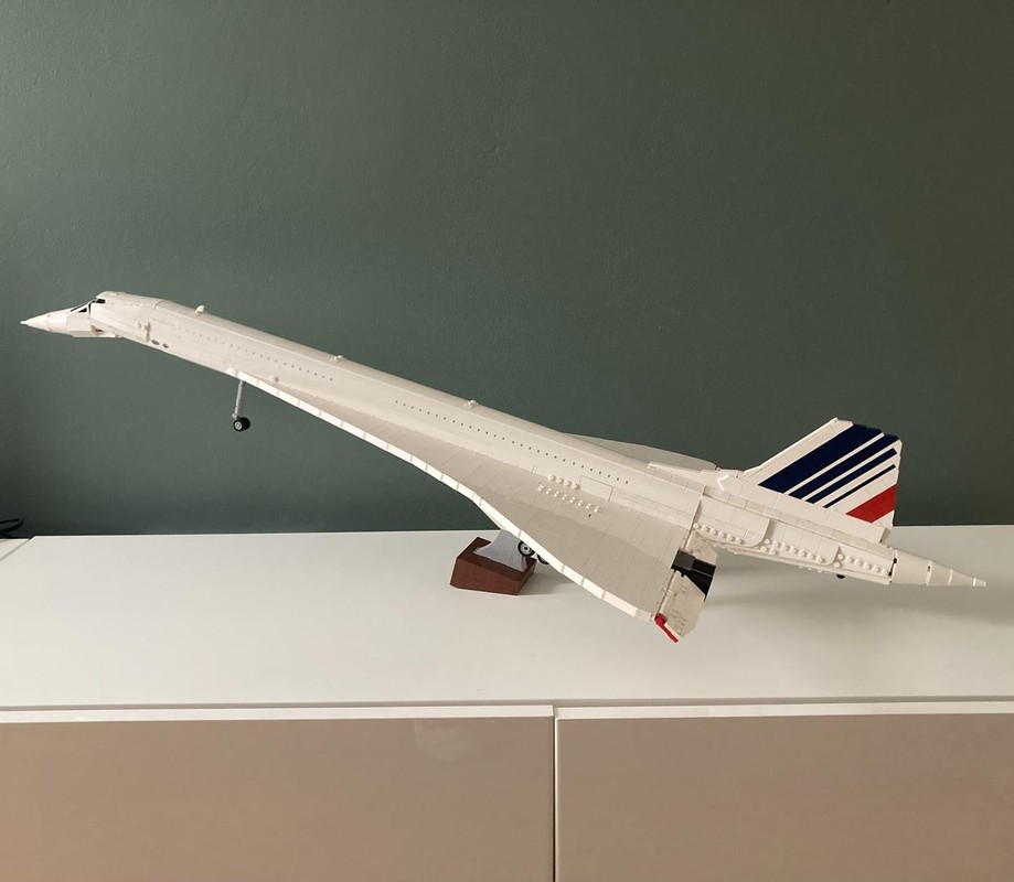 LEGO MOC-241412 AirFrance livery for Concorde 10318 by Torwek ...