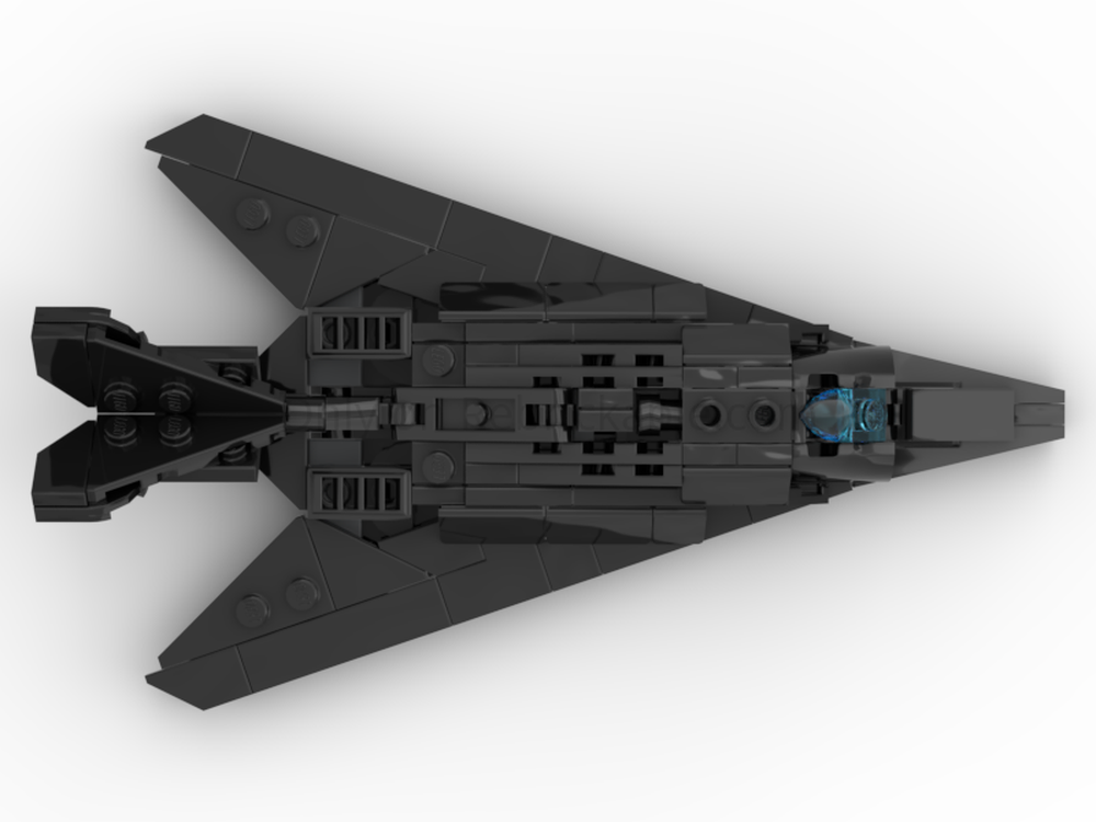 LEGO MOC Maestro's F117 Nighthawk by maestro_of_bricks | Rebrickable ...