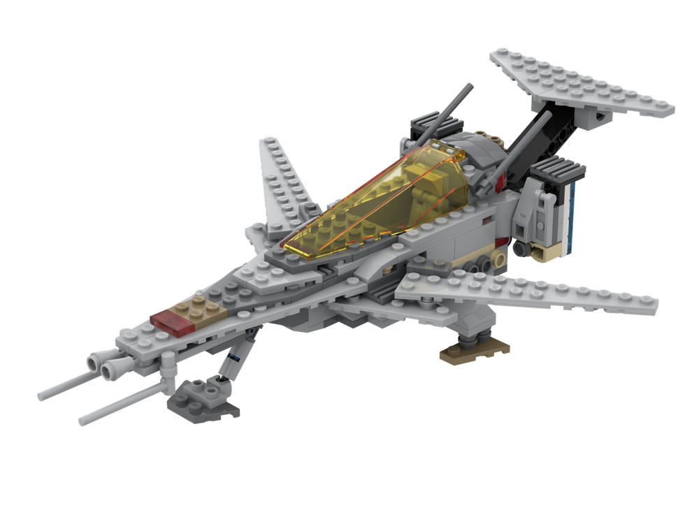 LEGO MOC-241442 Racing Spaceship by APnForge | Rebrickable - Build with ...