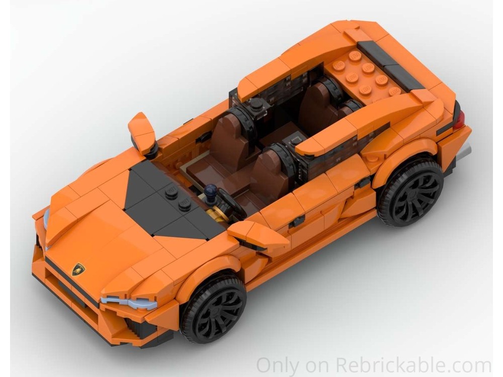 LEGO MOC LAMBORGHINI URUS - Orange (roof modified) by MarkMOC71 ...
