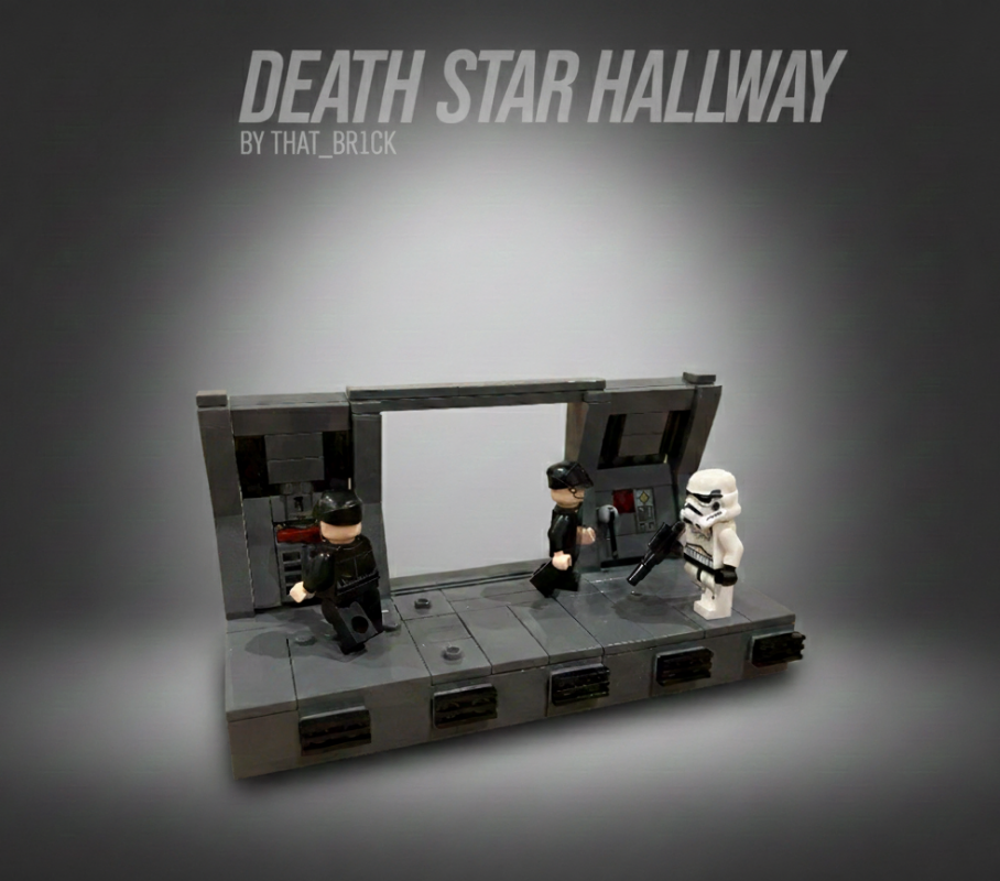 LEGO MOC-241454 Death star hallway by That_br1ck | Rebrickable - Build ...