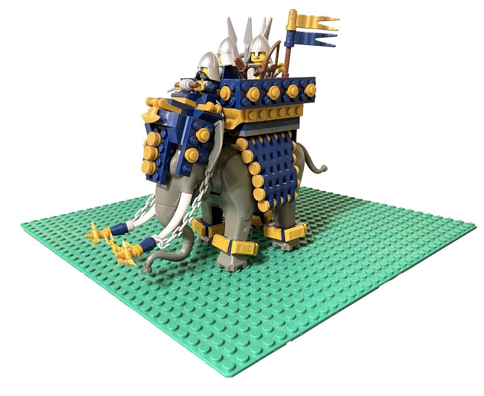 LEGO MOC-241497 War Elephant Armor and Tower by DragonMasterBuilder ...