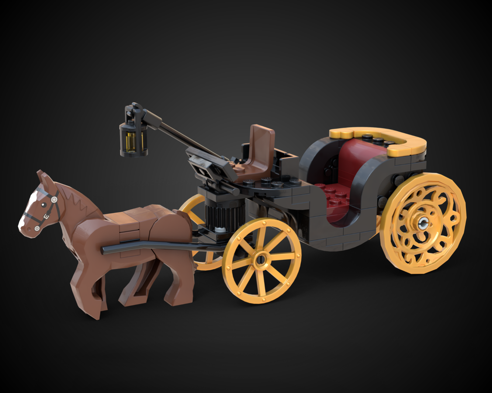 LEGO MOC-241502 Winter Carriage by PocketAsparagus | Rebrickable ...