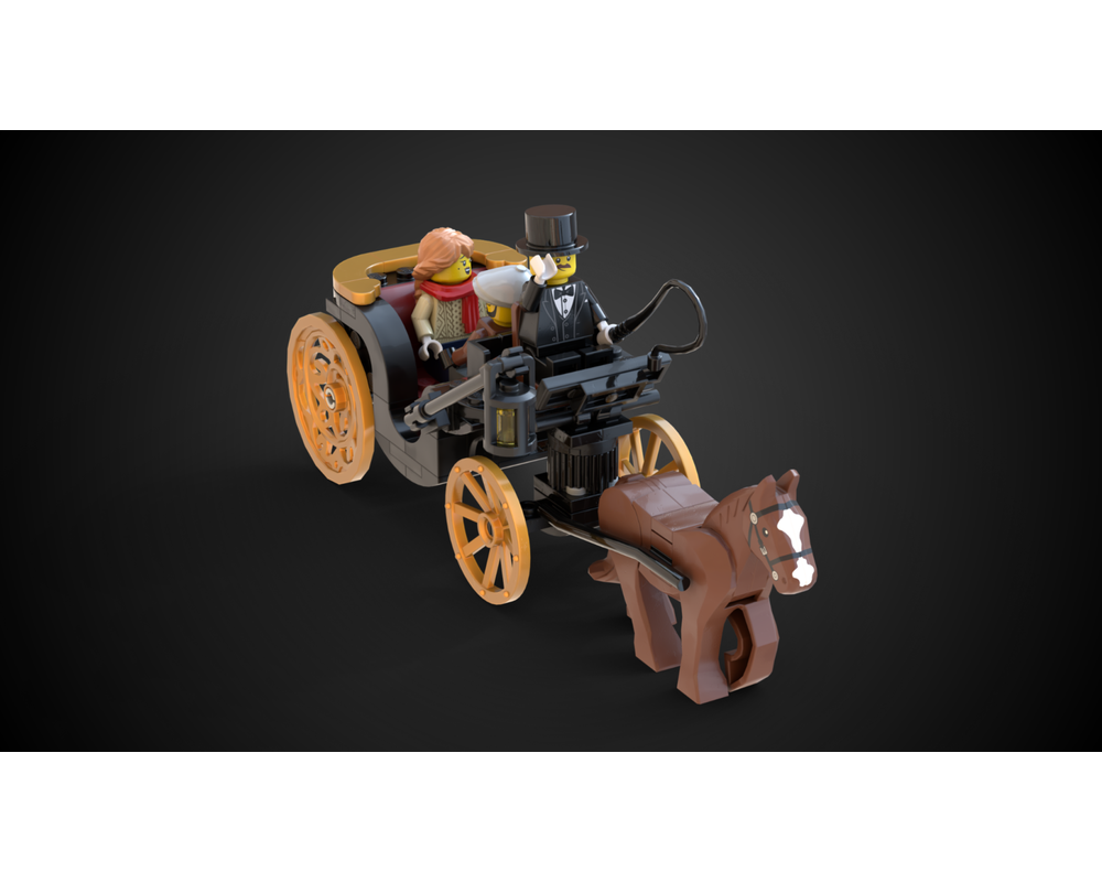 LEGO MOC-241502 Winter Carriage by PocketAsparagus | Rebrickable ...