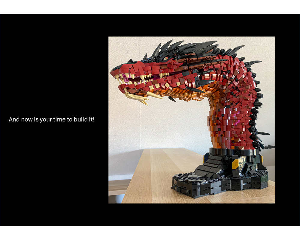 LEGO MOC-241509 Fire Dragon Bust - inspired by Smaug by Luke_a_art ...