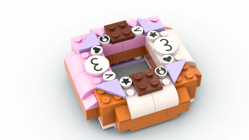 LEGO MOC-241526 11028 Donut by Lenarex | Rebrickable - Build with LEGO