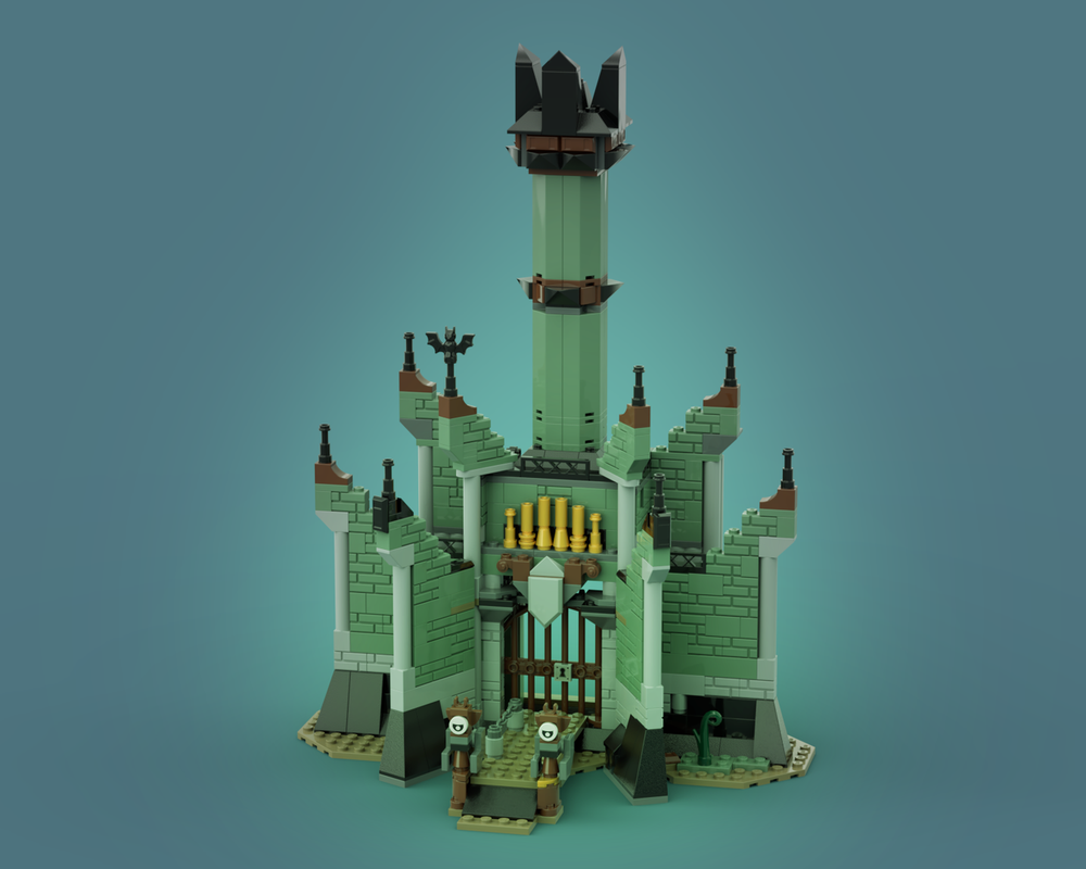 LEGO MOC 31167 Minas Morgul by Nequmodiva | Rebrickable - Build with LEGO