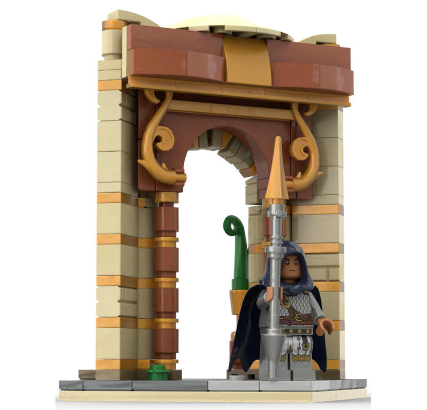 LEGO MOC The Golden Gate by mrnoeb | Rebrickable - Build with LEGO