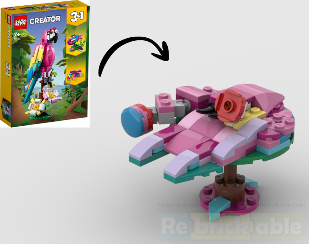 LEGO MOC 31144 Millenium Parrot! by Revenge_Of_The_Brick | Rebrickable ...