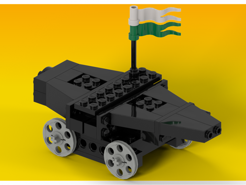 LEGO MOC Siege tower and battering ram by pinplateclip | Rebrickable ...