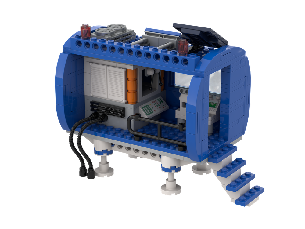 LEGO MOC Space laboratory by APnForge | Rebrickable - Build with LEGO
