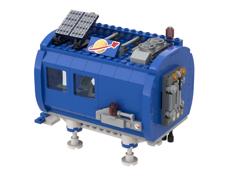 LEGO MOC Space laboratory by APnForge | Rebrickable - Build with LEGO