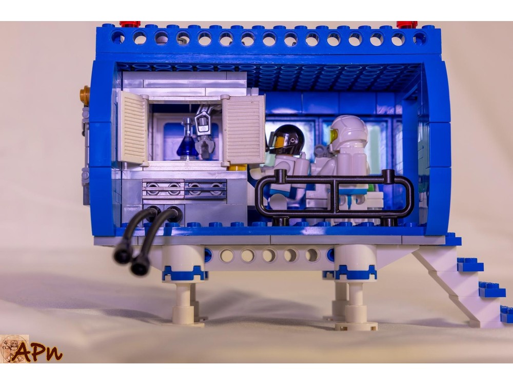 LEGO MOC Space laboratory by APnForge | Rebrickable - Build with LEGO