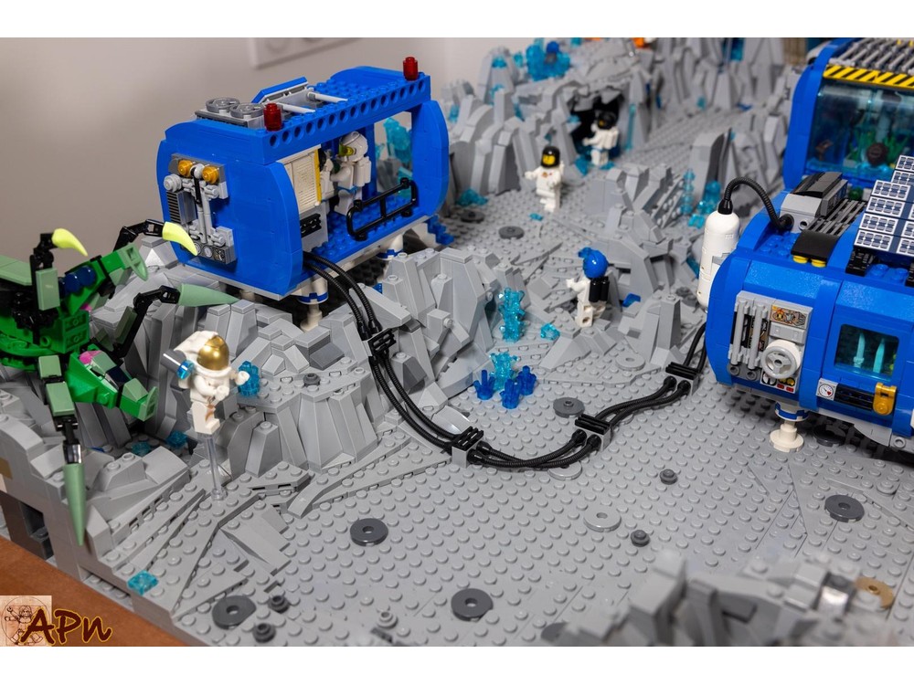 LEGO MOC Space laboratory by APnForge | Rebrickable - Build with LEGO