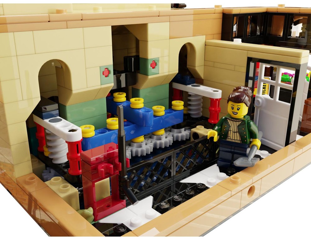 LEGO MOC-241577 Canal Lock by Pau Padrós | Rebrickable - Build with LEGO