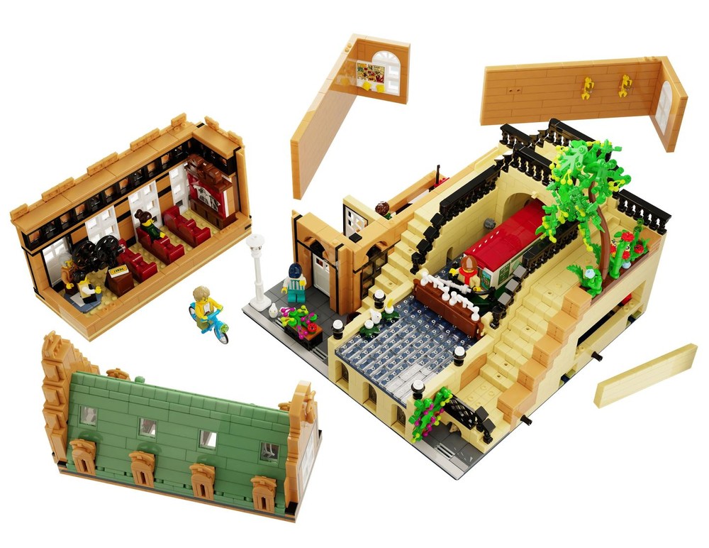 LEGO MOC-241577 Canal Lock by Pau Padrós | Rebrickable - Build with LEGO