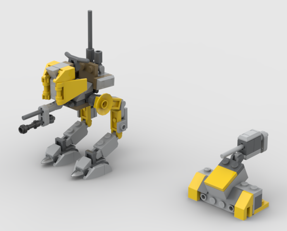 LEGO MOC 327th Battlepack Alternate Build (AT-RT and Turret) by ...